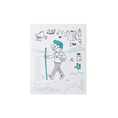 Be Prepared Print – Igloo Letterpress